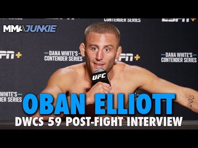 Dana White's Contender Series: DWCS Episode 3: Railway worker with ...