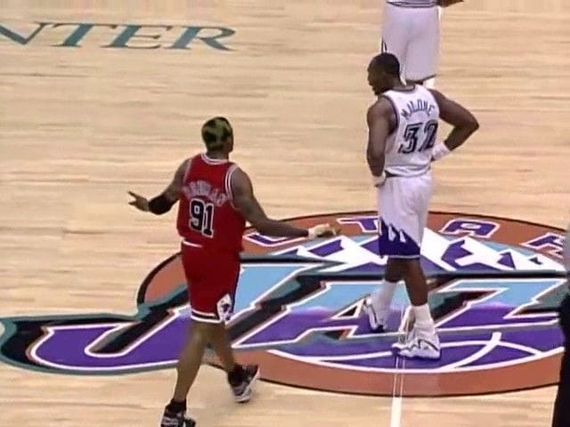 Michael Jordan once humiliated Dennis Rodman on national television ...
