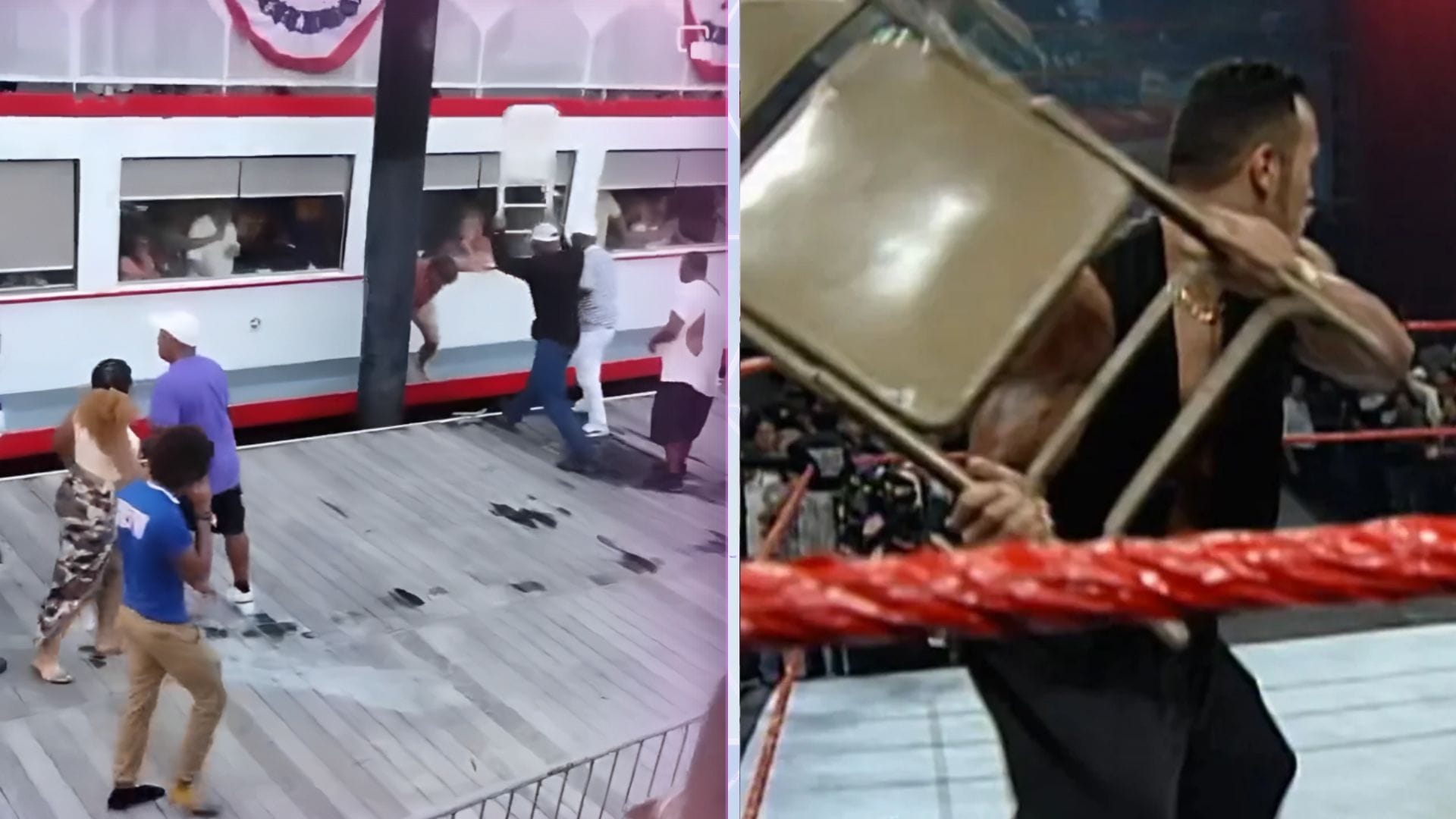 "Went straight WWE on them" - Crazy brawl breaks out with multiple ...