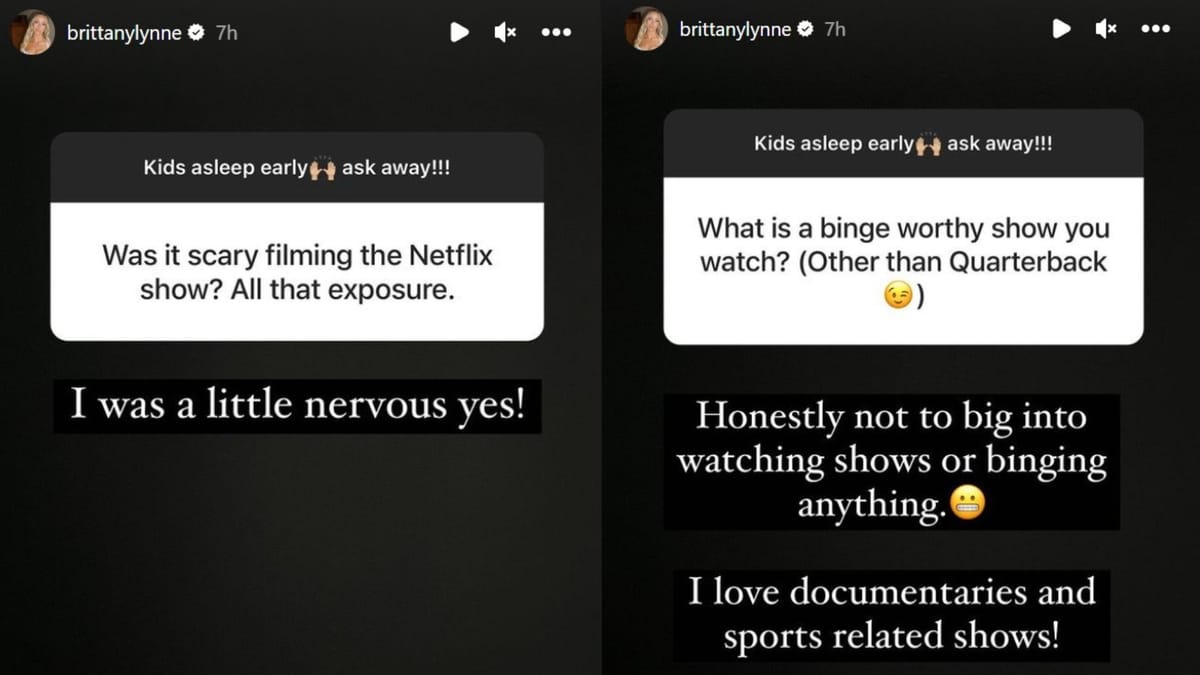 "I was nervous" - Brittany Mahomes shares 'thankful' experience on ...