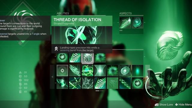 5 Best Destiny 2 Strand Fragments for Hunters