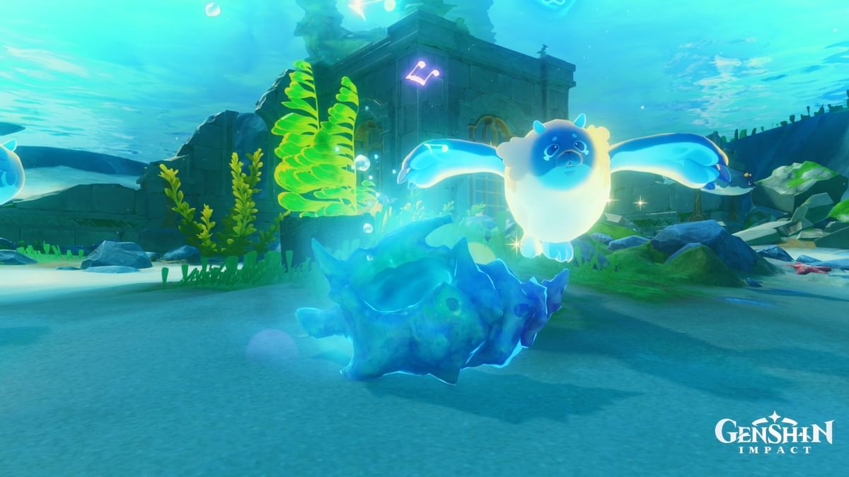 Genshin Impact Echoing Conch puzzle guide for underwater exploration
