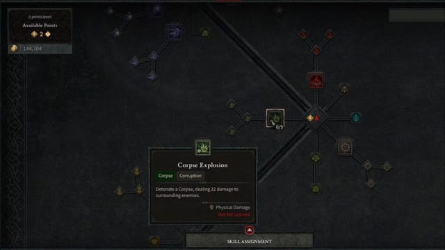 Best Diablo 4 Blight Corpse Explosion Necromancer endgame build guide