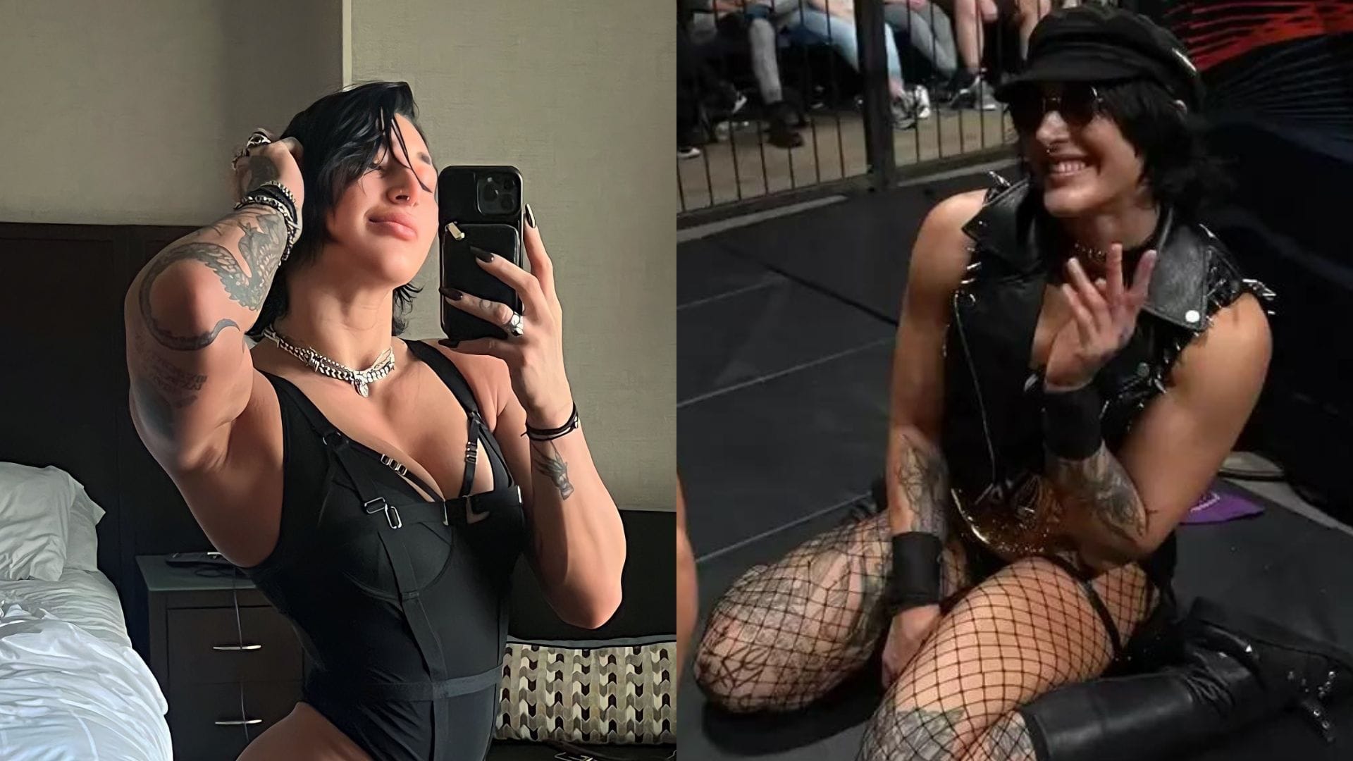 Rhea Ripley sends a two-word message to WWE personality after flirtatious moment at live event