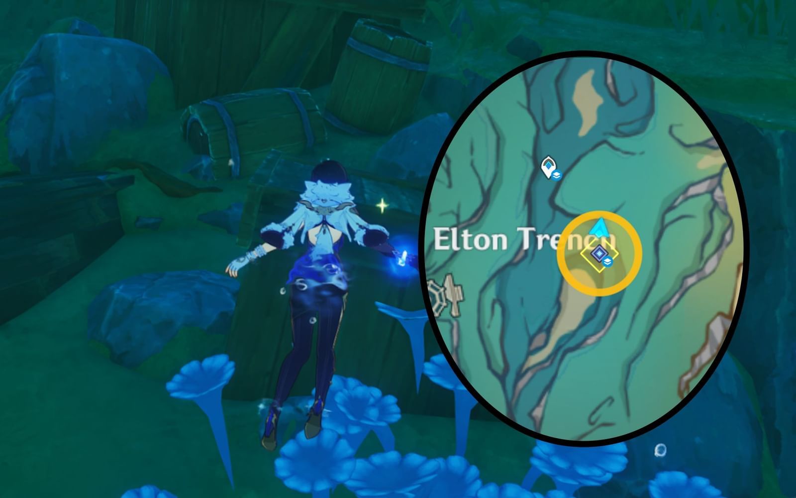 The Lone Phantom Sail: Genshin Impact quest guide and location