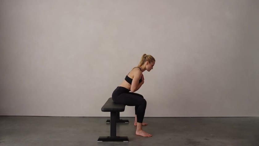 Seated Good Mornings: Strengthening Lower Back and Glutes