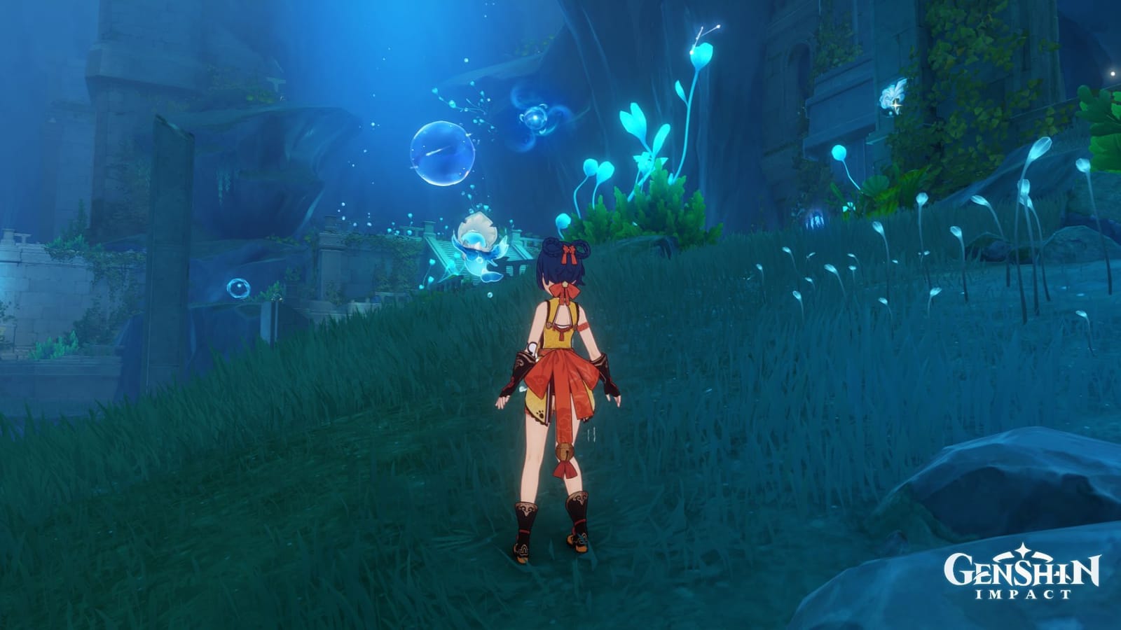 quest: Clear the Bubble Formation: Genshin Impact Narzissenkreuz ...