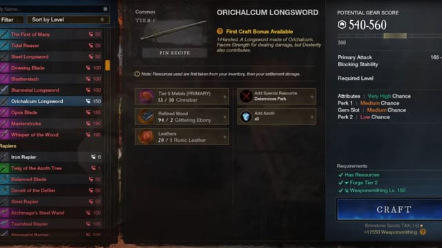 10 best MMORPGs with the best weapon crafting system