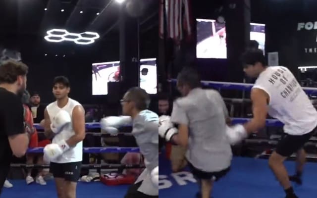 "Dude pulled guard" - Ryan Garcia floors YouTubers Adin Ross and N3ON ...