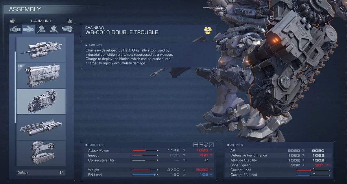 5 best melee weapons in Armored Core 6