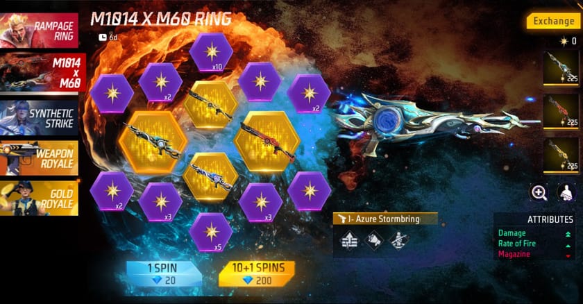 Free Fire MAX Rampage Ring: Get Mars Warclasher Bundle and more rewards