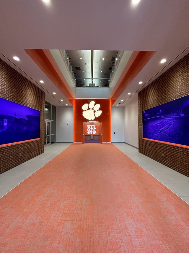 Clemson new locker room: In Photos: A sneak peek into Clemson football ...