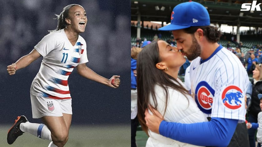 When Mallory Pugh laid the relationship cornerstone with Dansby Swanson ...