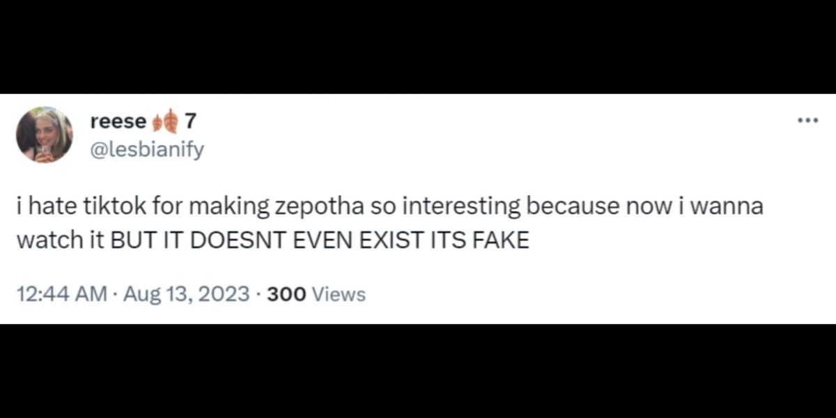 Zepotha: What is Zepotha on TikTok? 1987 indie movie trend takes over ...