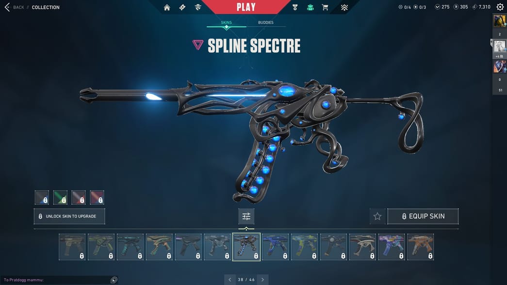 Valorant Spectre tier list: All skins ranked from best to worst