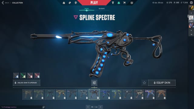 Valorant Spectre tier list: All skins ranked from best to worst