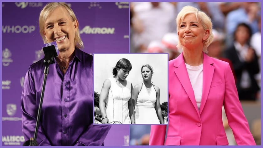 Martina Navratilova takes a trip down memory lane, looks back on her ...