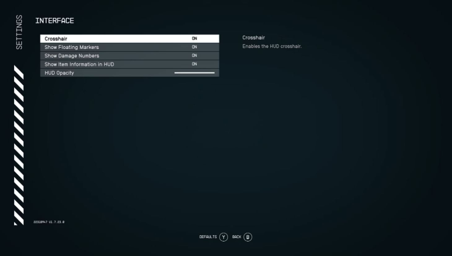 Starfield settings you need to change before playing