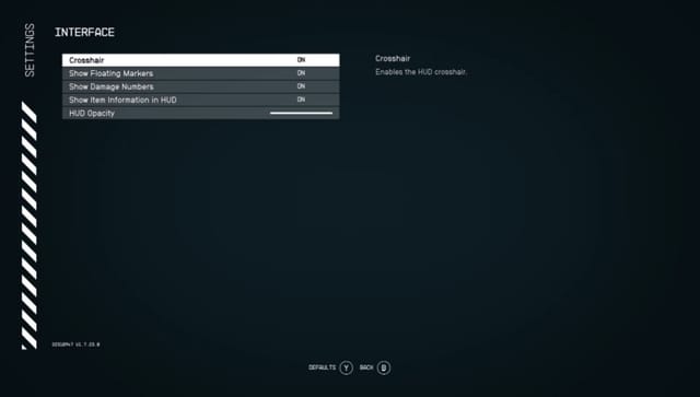 Starfield settings you need to change before playing