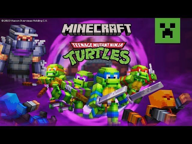 Minecraft x Teenage Mutant Ninja Turtles DLC revealed
