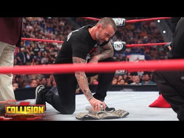 CM Punk shares a heartfelt message after massive jump in AEW Collision ...