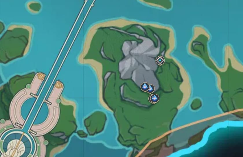 Genshin Impact: Condessence Crystals underwater mining guide