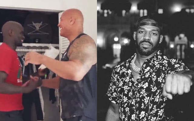 Jon Jones reacts to 'The Rock' buying an all-expenses-paid Miami house ...