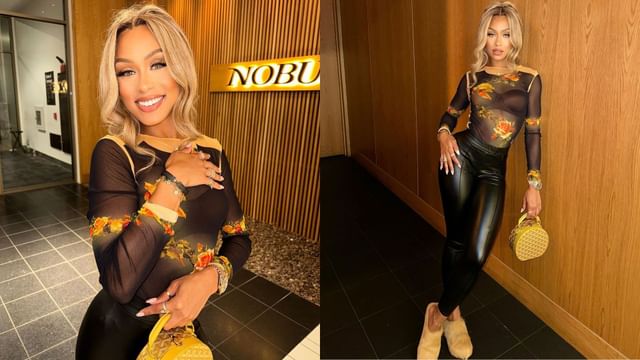 In Photos Deshaun Watsons Girlfriend Jilly Anais Stuns With New Sheer