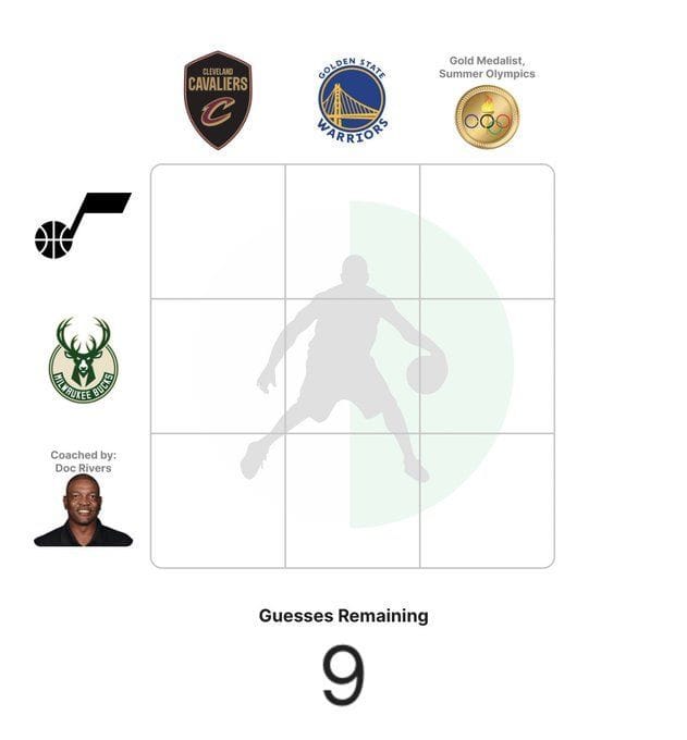 NBA Crossover Grid answers for today August 6: NBA star who was coached ...