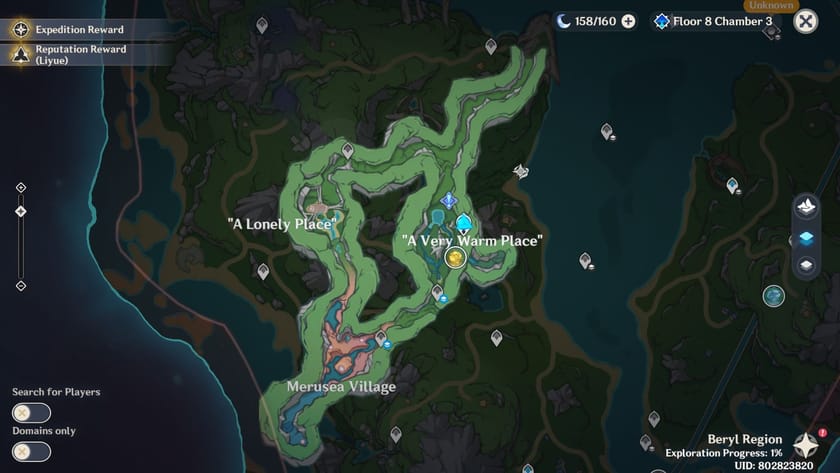 Complete Fontaine map for Genshin Impact: Underwater and surface locations