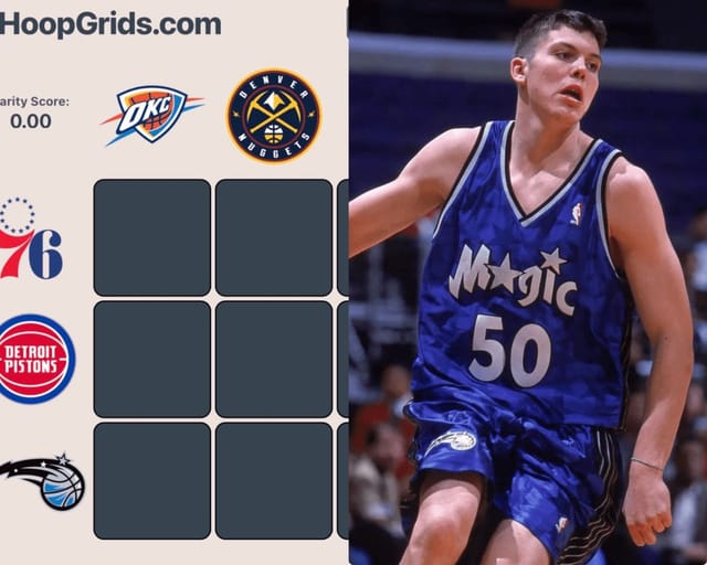 Which Magic star was Top-30 in three-pointers in a Season? NBA ...