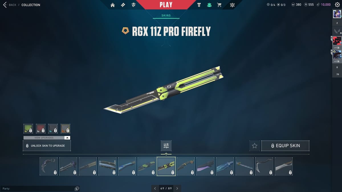 Valorant RGX skins ranked from worst to best