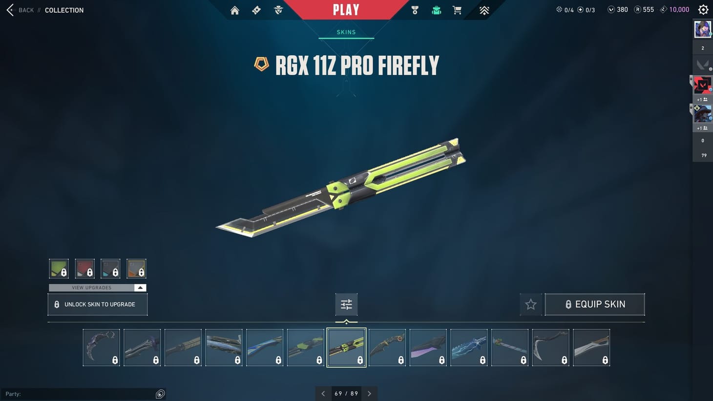 Valorant RGX skins ranked from worst to best