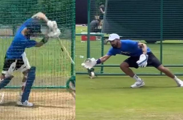 [Watch] KL Rahul does intense batting practice and wicket-keeping ...