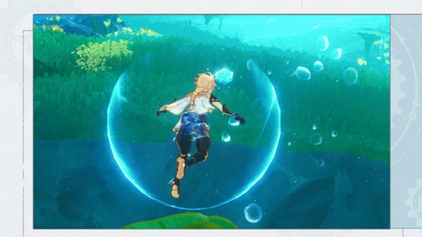 Genshin Impact Underwater exploration abilities: Aquatic Stamina ...