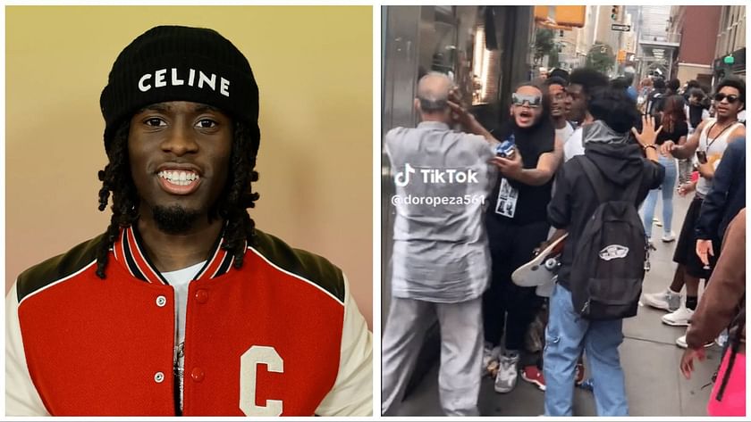 Kai Cenat Cowards Video Of Kai Cenat New York Rioters Assaulting