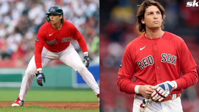 MLB fans stumped as Red Sox's Triston Casas warms up with a bucket between his arms: "Dude's ...