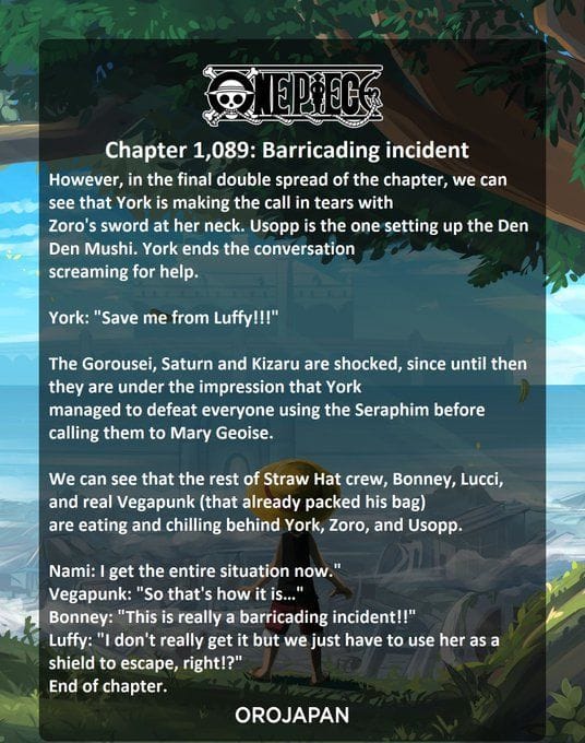 One Piece Chapter 1089 full summary: A Gorosei conspirator revealed as ...