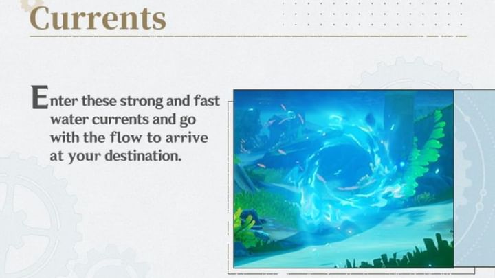 Genshin Impact underwater exploration: Currents, recovery orb, echoing ...