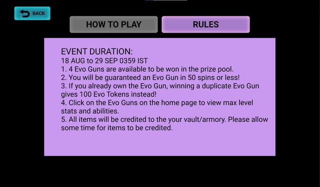 Free Fire MAX Evo Vault event: Evo gun skins, price, and more