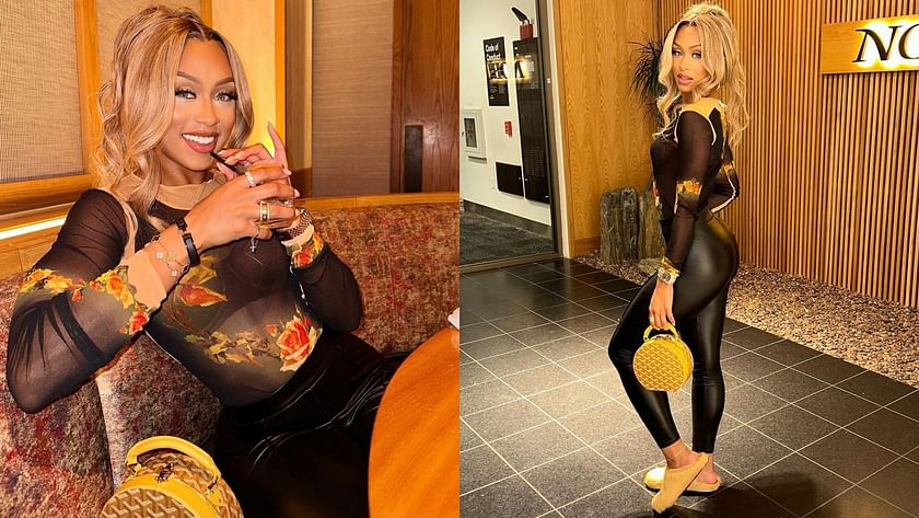 In Photos Deshaun Watsons Girlfriend Jilly Anais Stuns With New Sheer