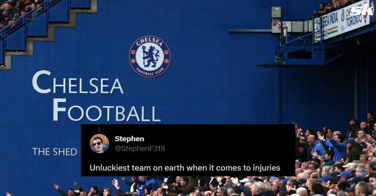 "Unluckiest team on earth", "Can't catch a break" - Chelsea fans in ...