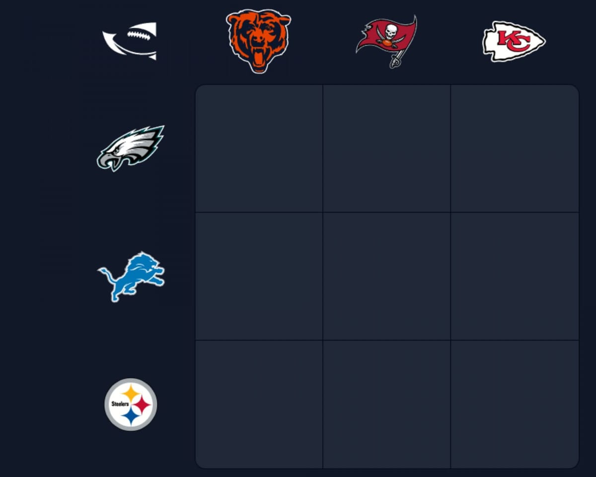Which Lions players have played for Buccaneers? NFL Immaculate Grid ...