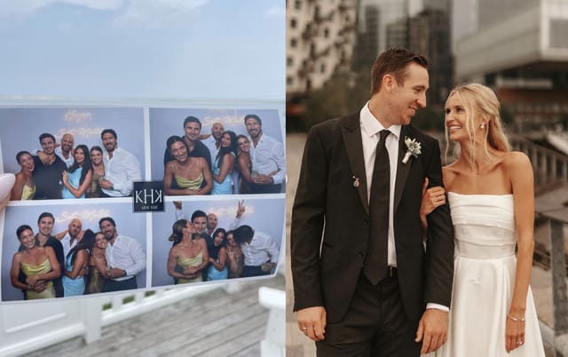 In photos: Multiple ex-Rangers reunite for Kevin Hayes’ wedding