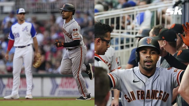 What happened to LaMonte Wade Jr? Giants baseman exits game vs Braves early