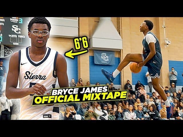 "The next LeBron?": CBB world thrilled watching Bryce James break ...