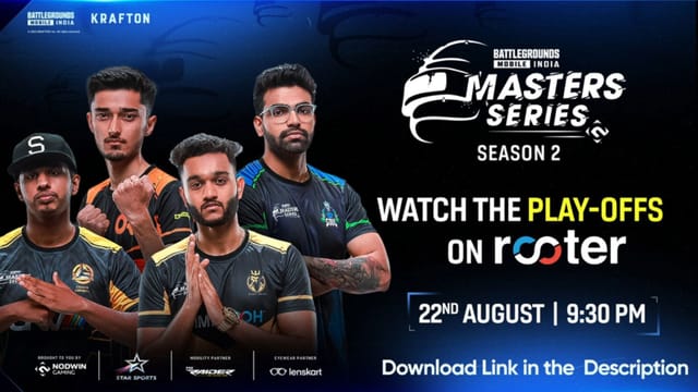 BGMI Masters Series 2023 matches today (August 22): List of all games ...
