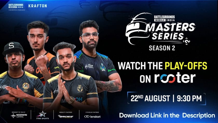 BGMI Masters Series 2023 matches today (August 22): List of all games ...