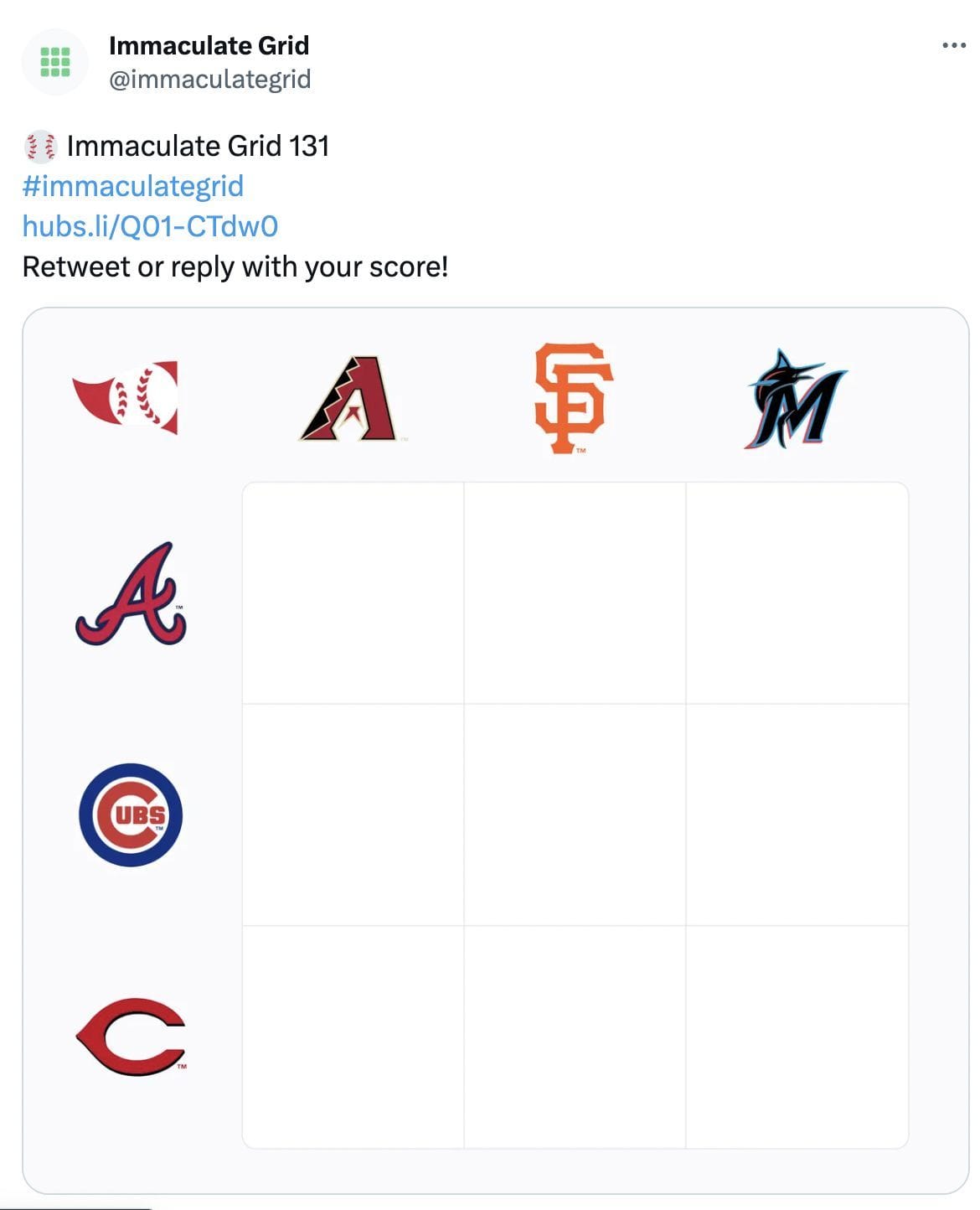 Which Reds players have also played for the Giants? MLB Immaculate Grid ...