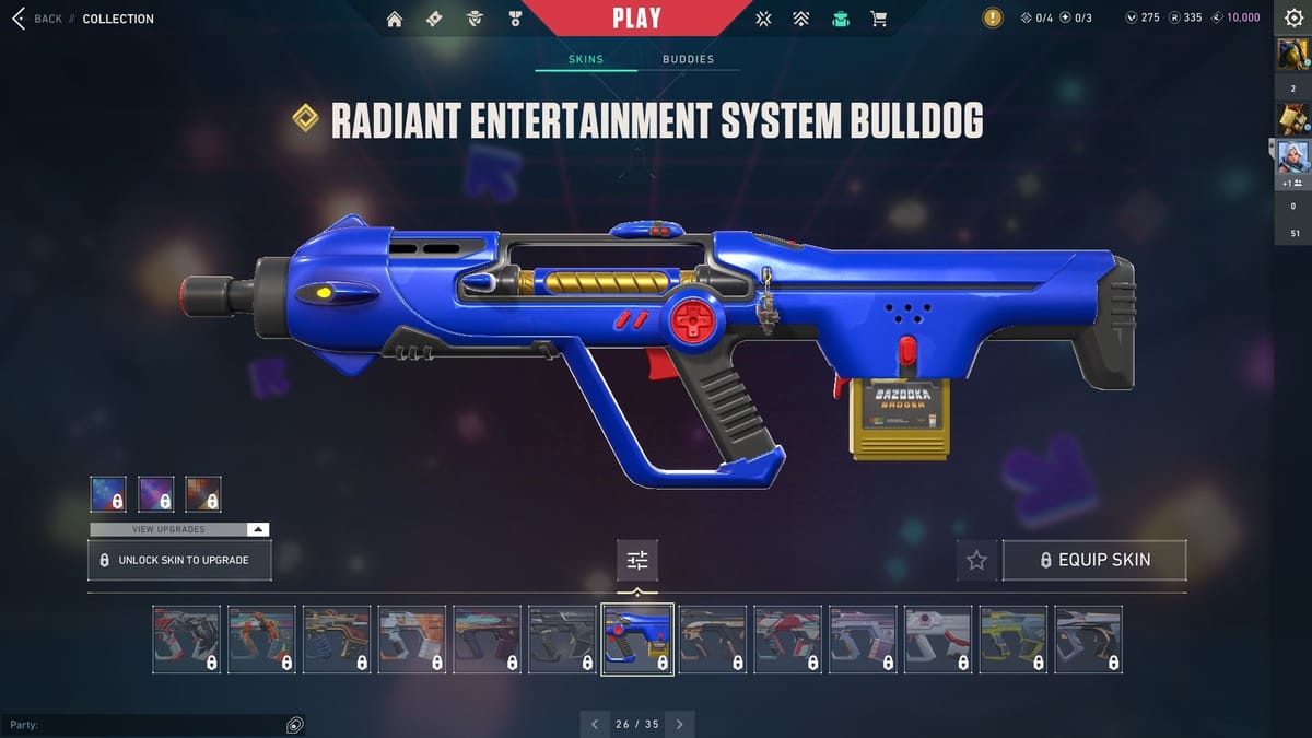 Valorant Bulldog tier list: All skins ranked from best to worst